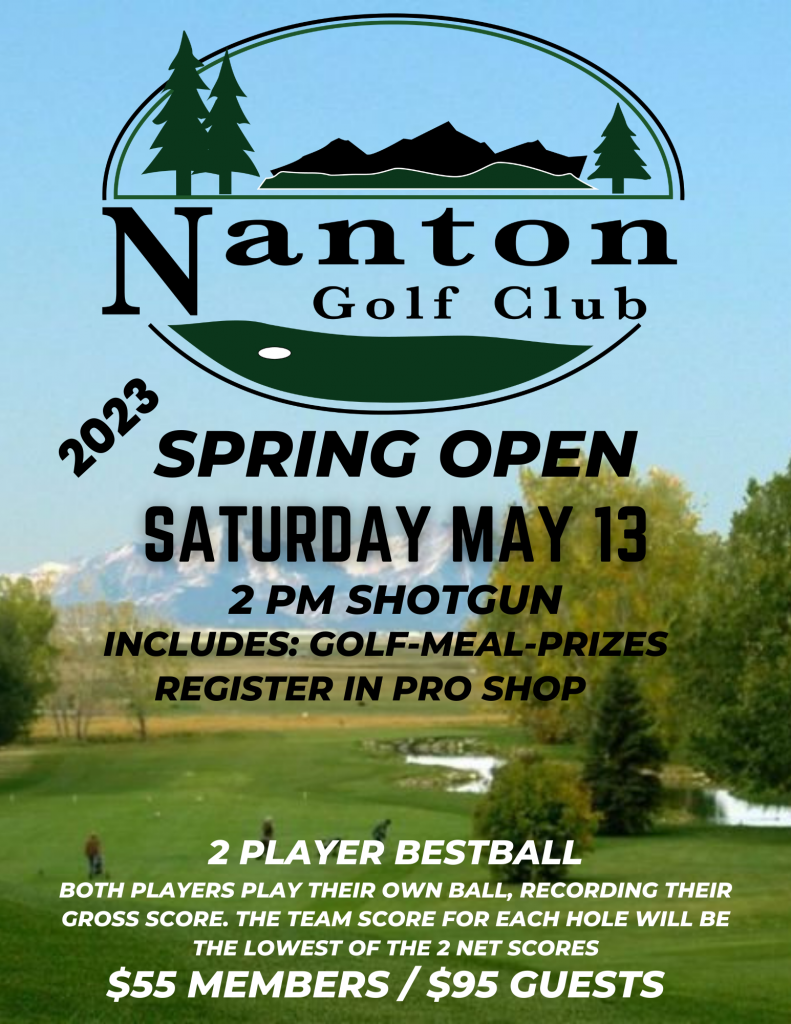 2023 Spring open 2 - Nanton Golf Club